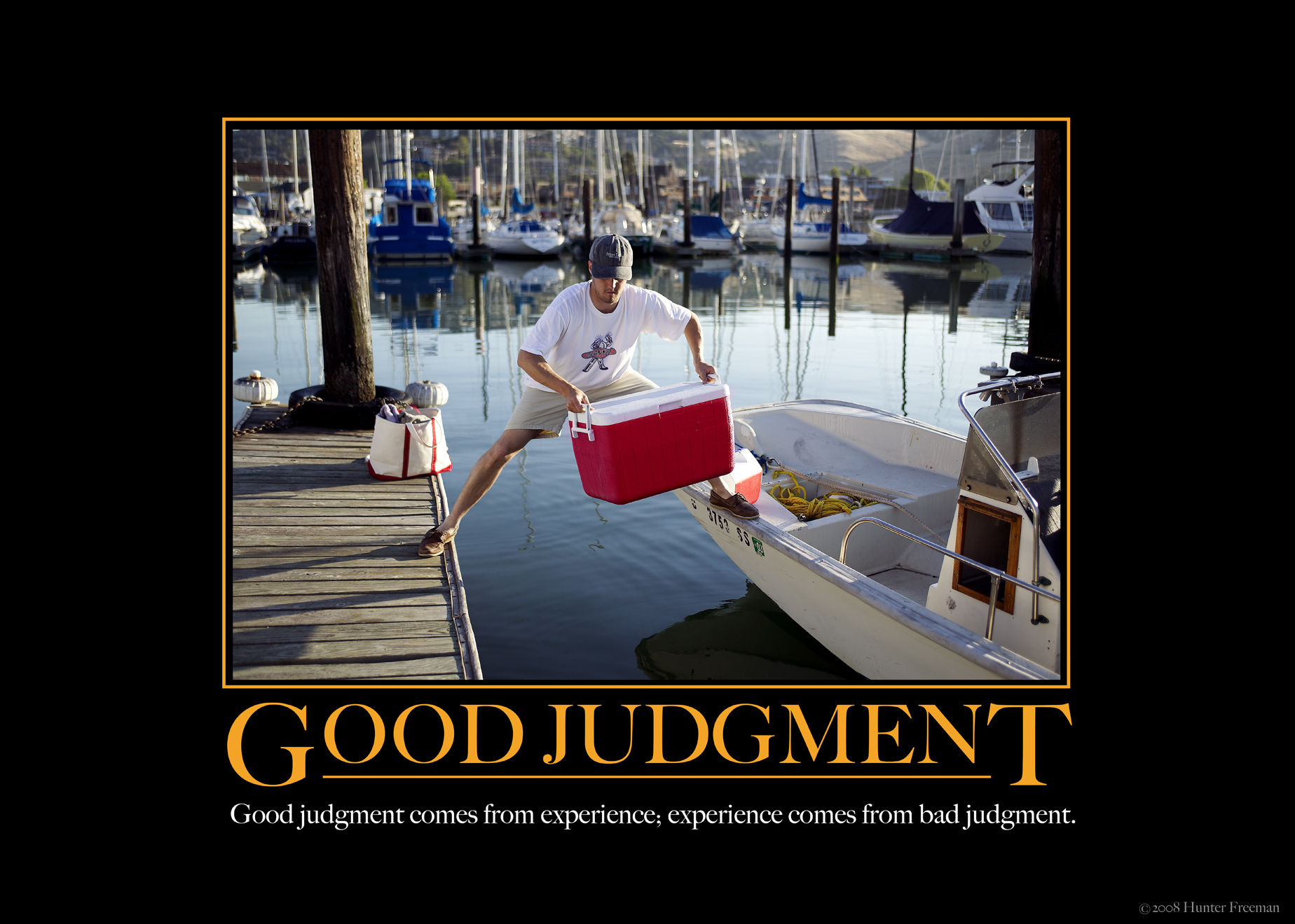 Exercising Good Judgment | "The front of the jersey..."